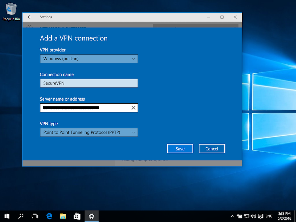 Tutorial cara Setup VPN Client PPTP L2TP SSTP di Windows 10 ...