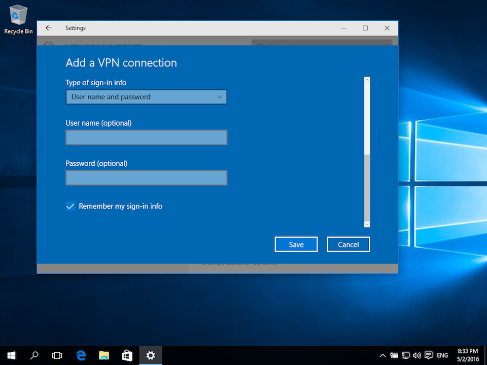 Tutorial cara Setup VPN Client PPTP L2TP SSTP di Windows 10 ...