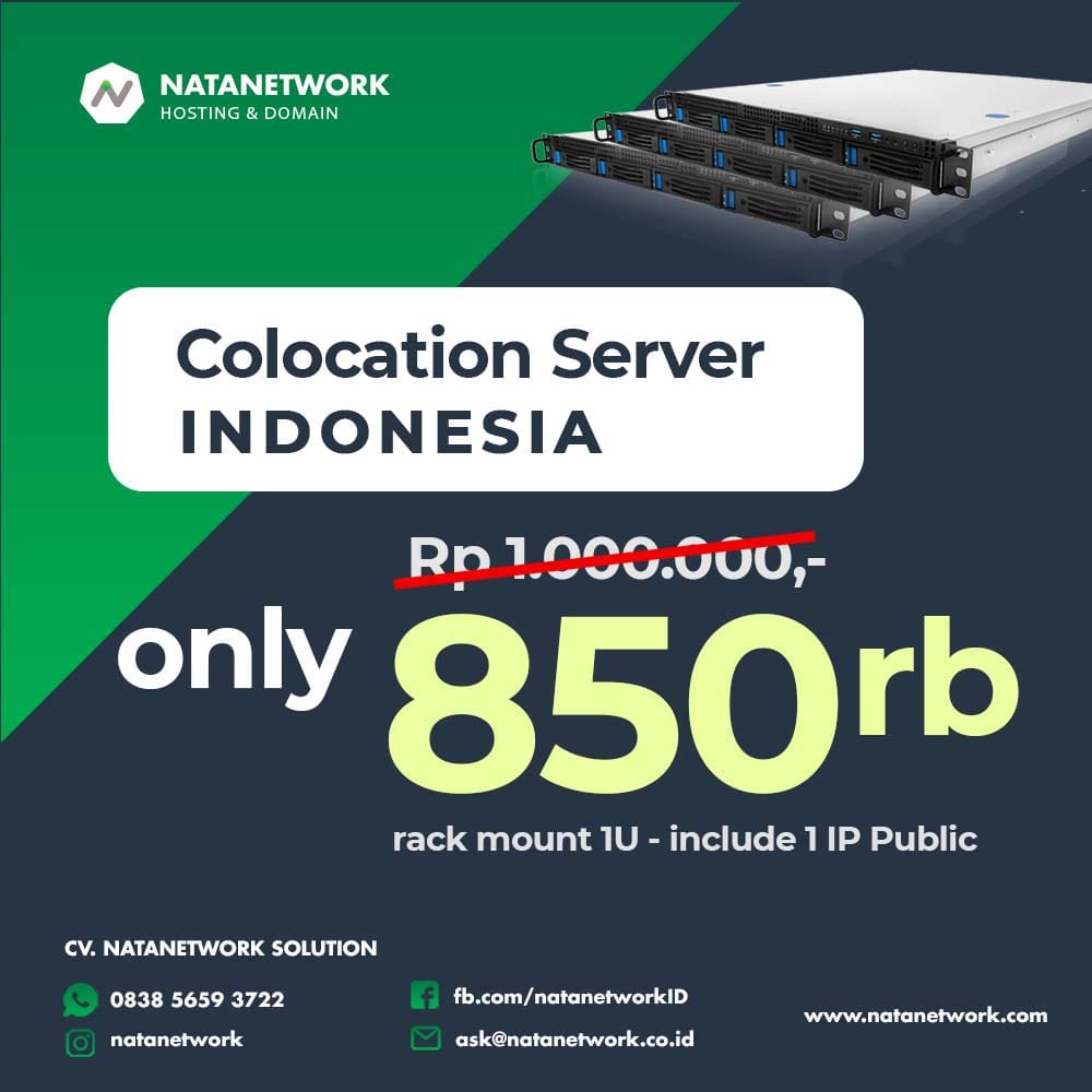 Colocation Server Surabaya Indonesia Murah